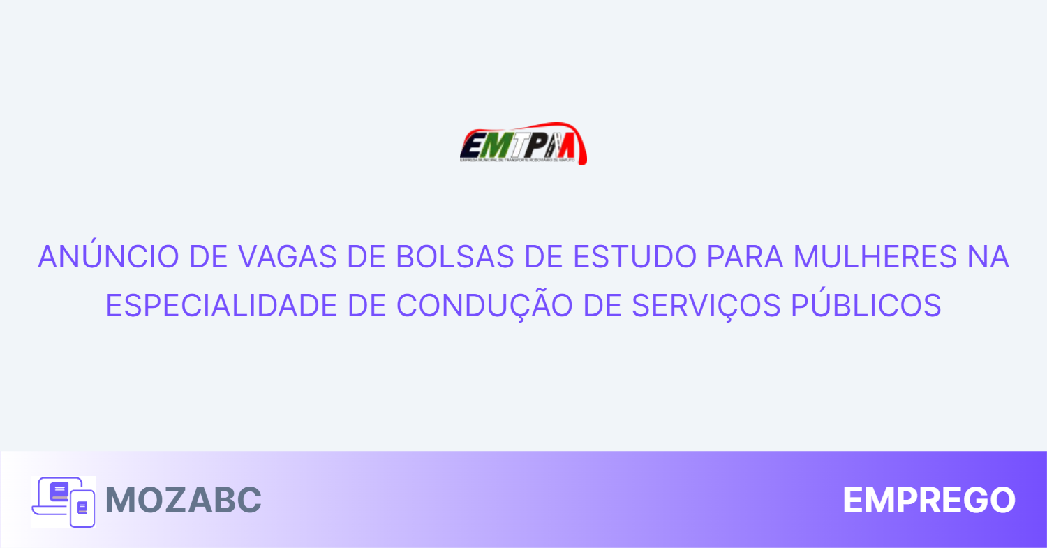 10 vagas - Anúncio de Vagas de Bolsas De Estudo Para Mulheres na ...